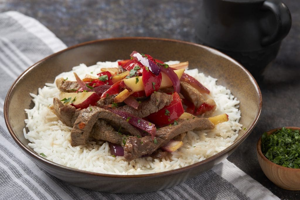 Lomo Saltado Steak Strips |Prime Meals